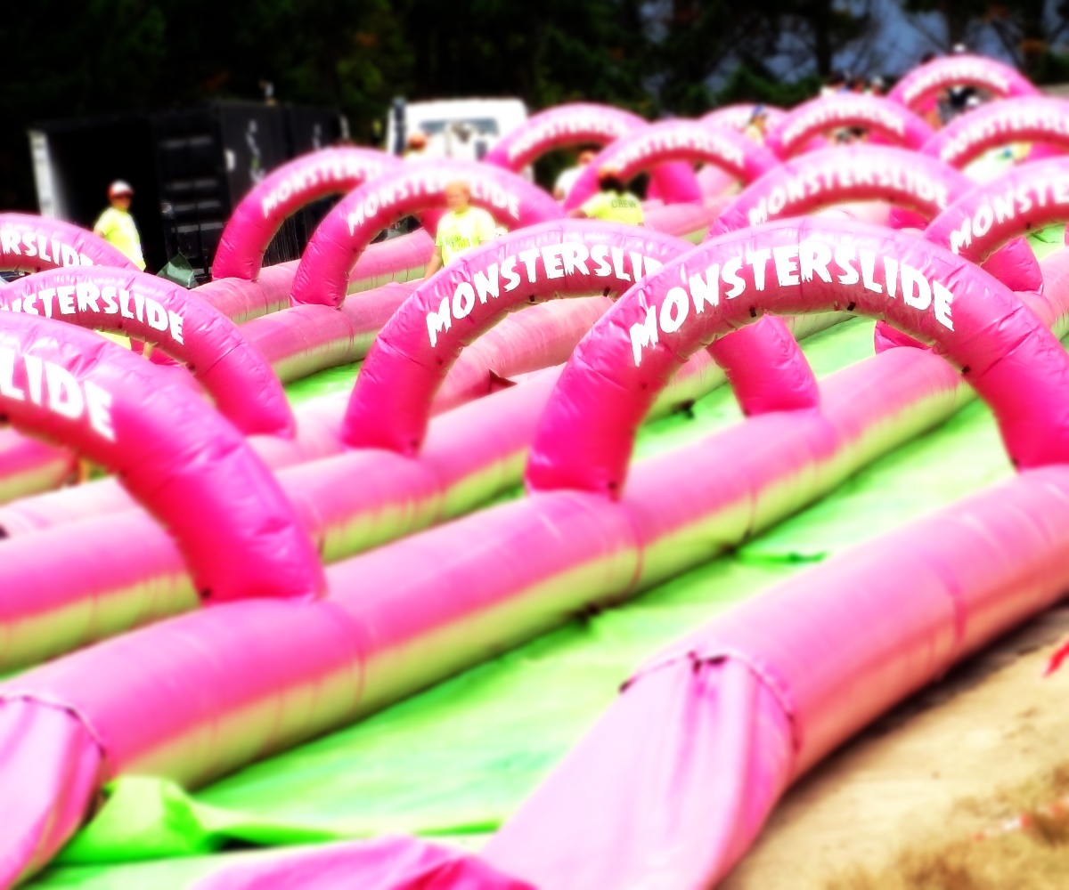 Giving the gift of: Monster Slide. | Polly Unsaturated